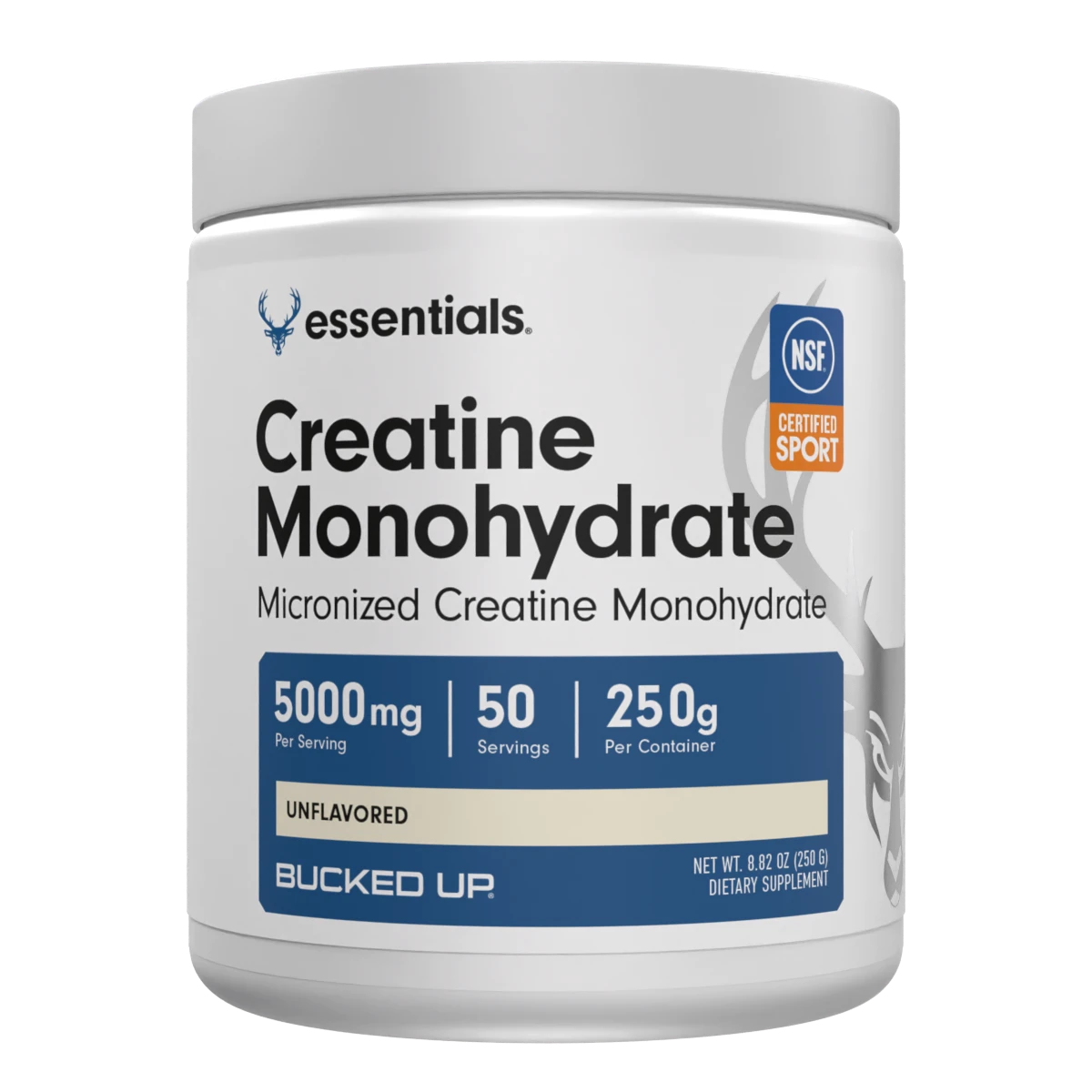 Pure Creatine Monohydrate – Enhance Strength & Recovery - Bucked Up